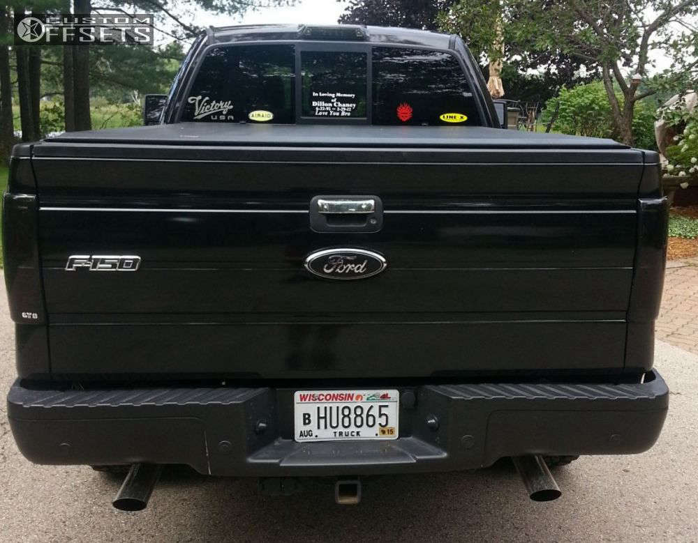 2012 Ford F-150 with 20x8.5 American Racing AR890 and 33/12.5R20 Kumho ...