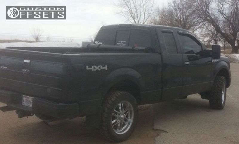 2012 Ford F-150 with 20x8.5 American Racing AR890 and 33/12.5R20 Kumho ...