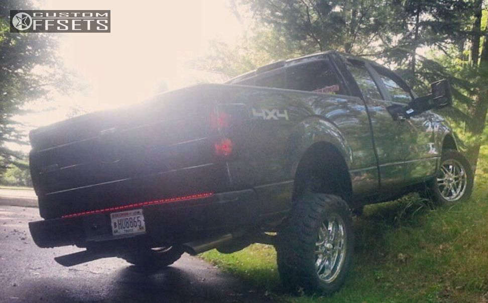 2012 Ford F-150 with 20x8.5 American Racing AR890 and 33/12.5R20 Kumho ...