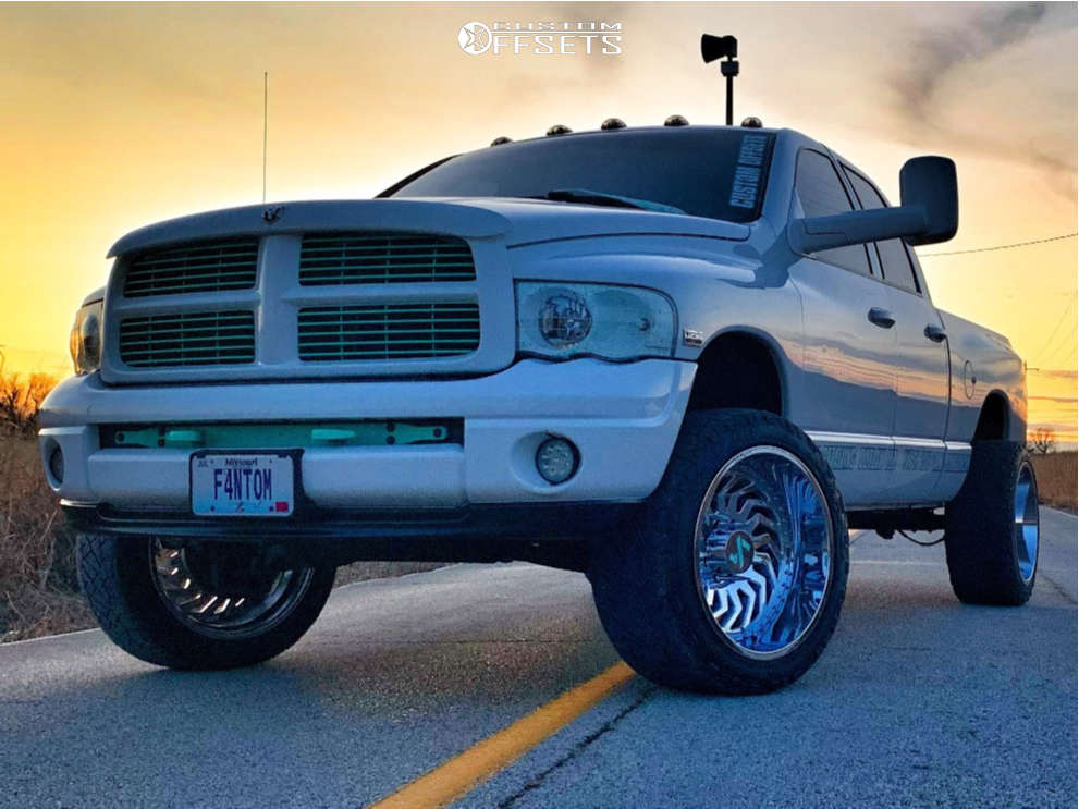 2004 Dodge Ram 1500 with 22x12 -51 ARKON OFF-ROAD Crown Series Victory ...