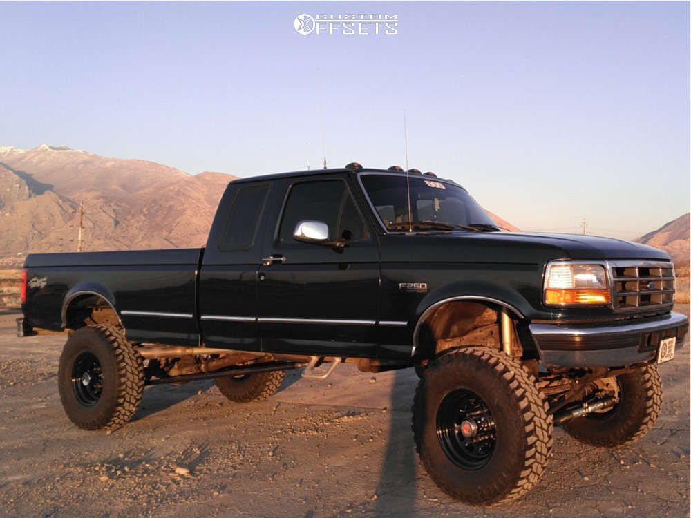 1997 Ford F-250 with 17x9 -19 Pro Comp 51 and 37/12.5R17 Mastercraft ...