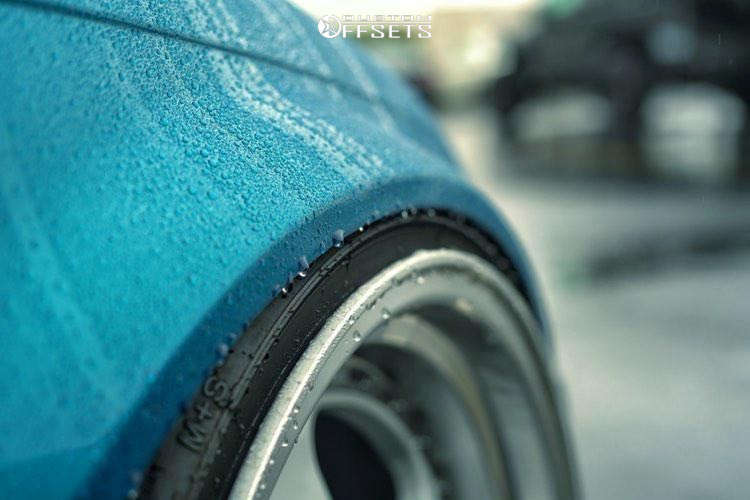 2001 BMW 330Ci with 18x9 25 Rotiform Roc and 215/35R18 Nankang Ns-ii ...