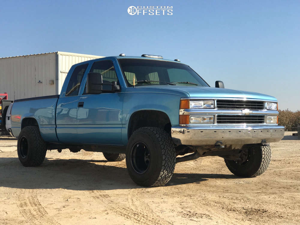 1994 GMC Sierra 1500 with 15x12 -51 Mickey Thompson Classic Iii and 31/ ...