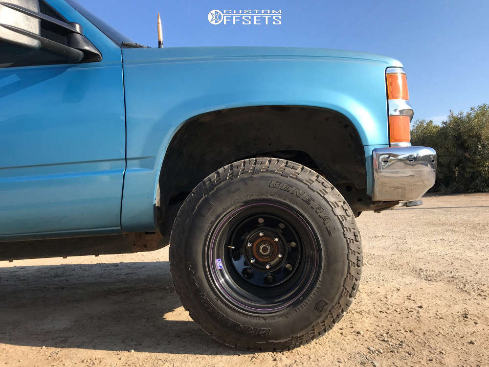 1994 GMC Sierra 1500 with 15x12 -51 Mickey Thompson Classic Iii and 31/ ...