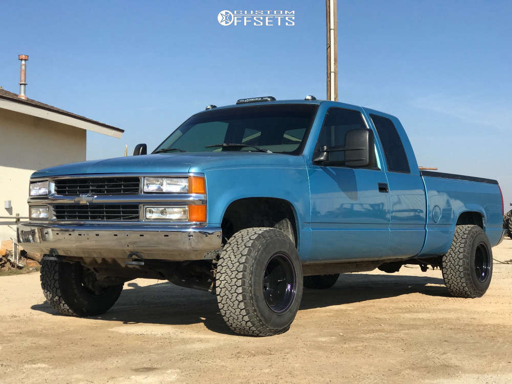 1994 GMC Sierra 1500 with 15x12 -51 Mickey Thompson Classic Iii and 31/ ...
