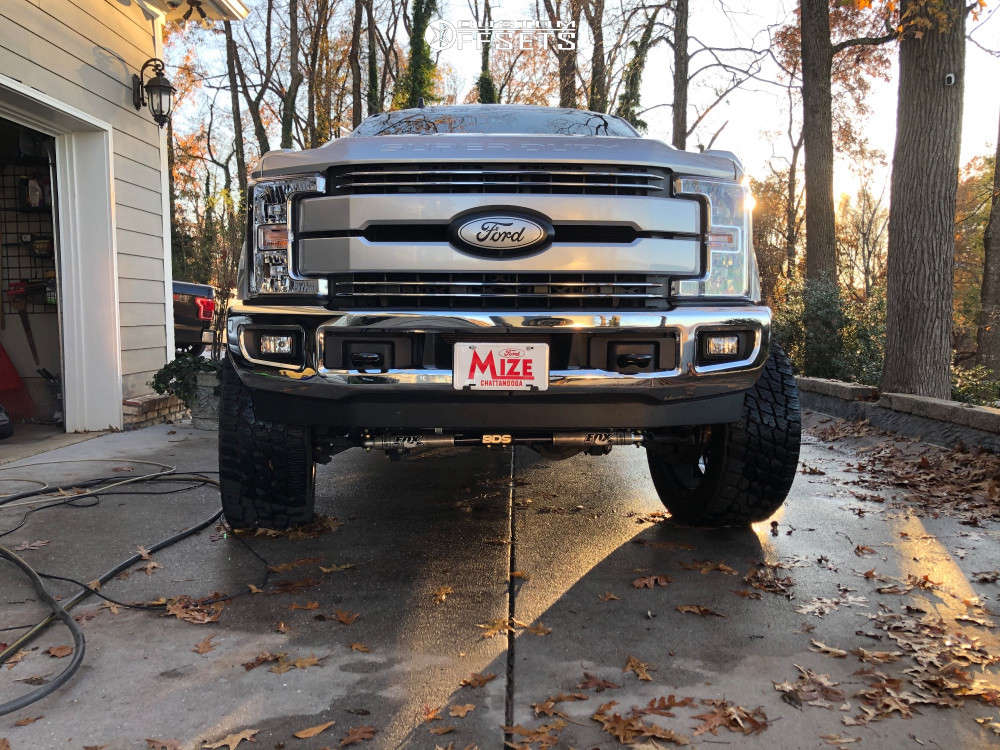 2019 Ford F-250 Super Duty with 24x12 -60 American Force Quantum Cc and ...