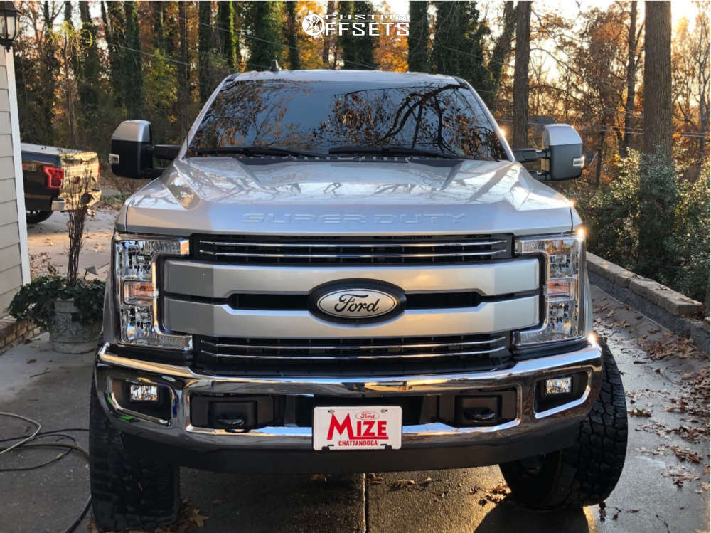 2019 Ford F-250 Super Duty with 24x12 -60 American Force Quantum Cc and ...