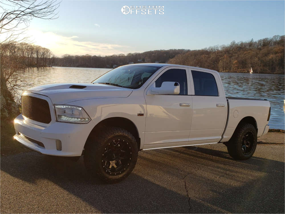 2017 Ram 1500 with 20x10 -25 Ultra Warlock and 285/65R20 Nitto Ridge ...