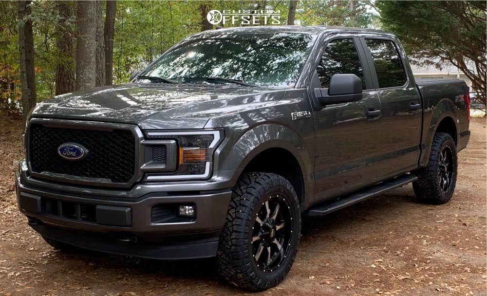 2018 Ford F-150 with 20x9 18 Moto Metal Mo970 and 33/11.5R20 Nitto ...