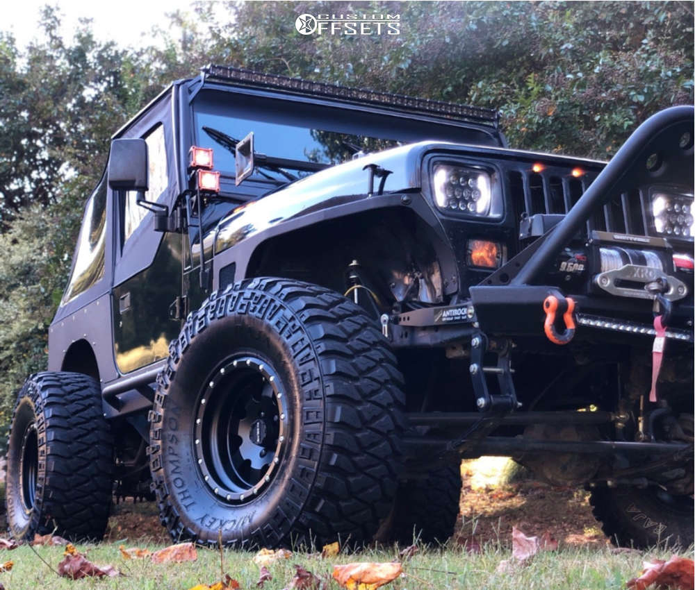1993 Jeep Wrangler with 15x8 -24 Raceline Defender and 35/12.5R15 ...