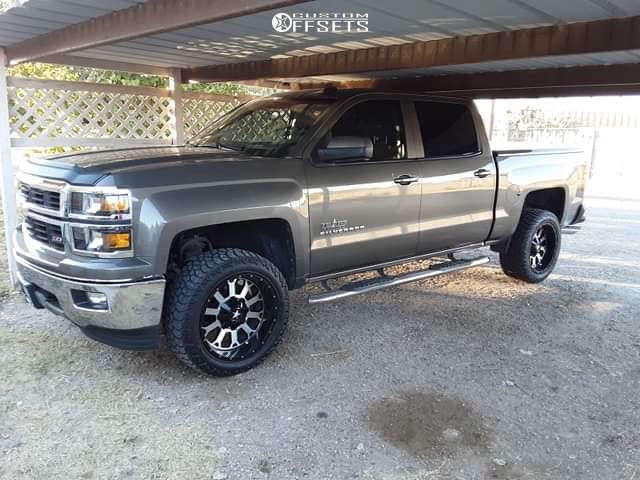 2018 GMC Sierra 1500 with 20x10 -24 XD Xd825 and 305/55R20 AMP Terrain ...