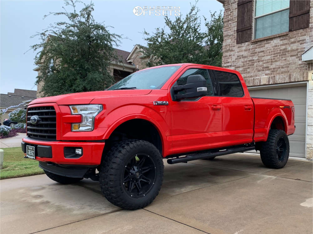 2016 Ford F-150 with 20x10 -25 Mayhem Rampage and 35/12.5R20 Ironman ...