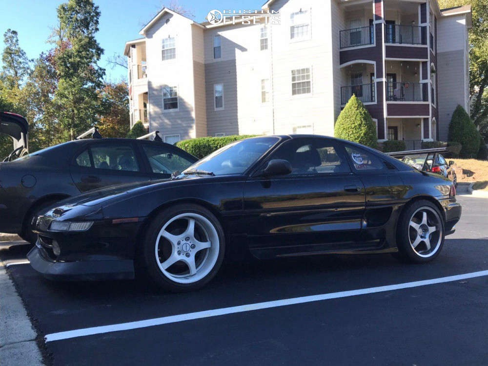 1991 Toyota MR2 with 17x9 18 Enkei Circular GTA and 215/45R17 ...