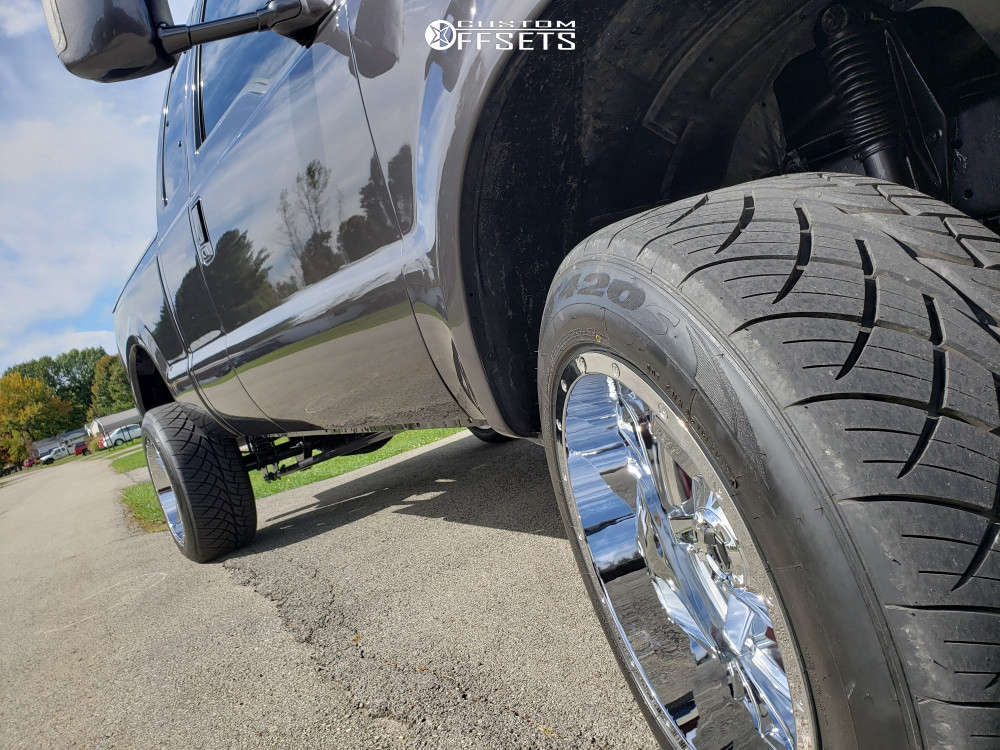 2003 Ford F-250 Super Duty with 20x12 -44 Fuel Maverick and 305/50R20 ...