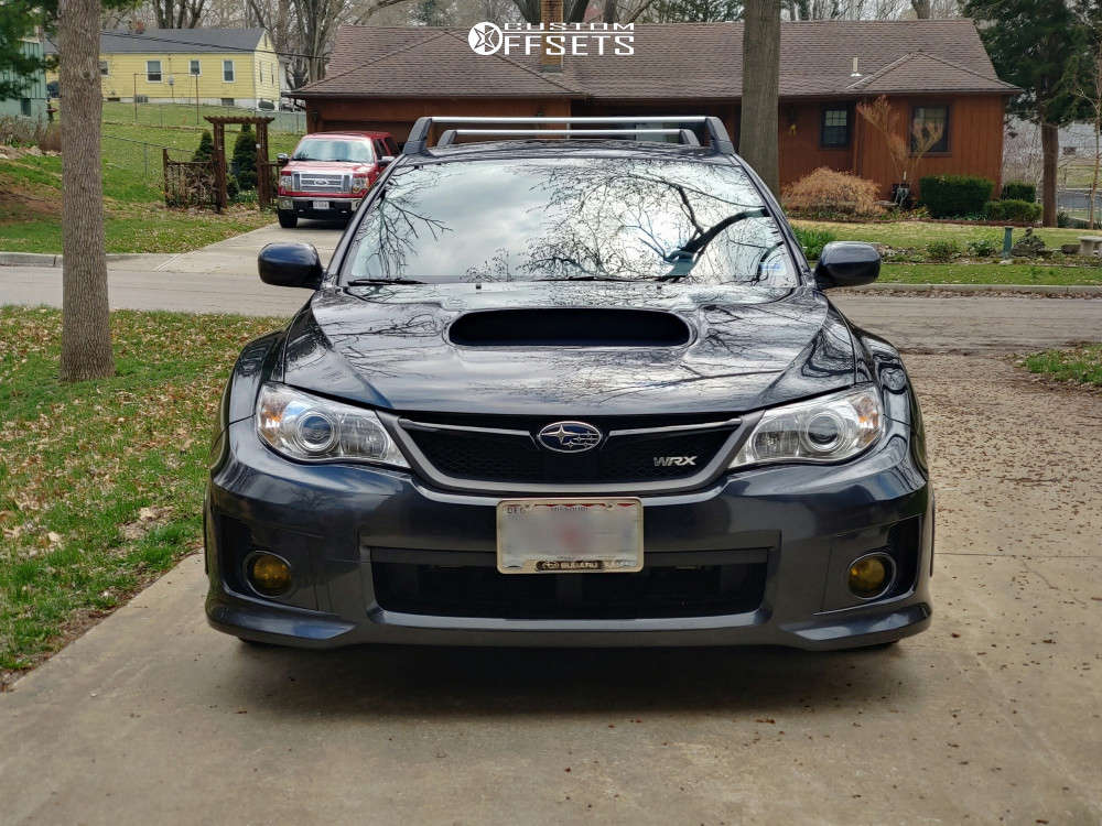 2014 Subaru WRX with 17x7.5 48 Sparco Terra and 225/45R17 Hankook ...