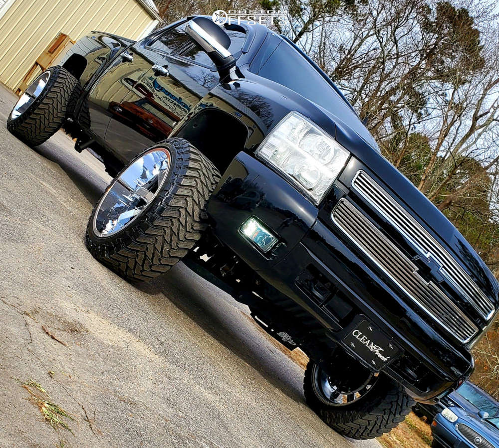 2007 Chevrolet Silverado 1500 with 22x12 -51 ARKON OFF-ROAD Lincoln and ...