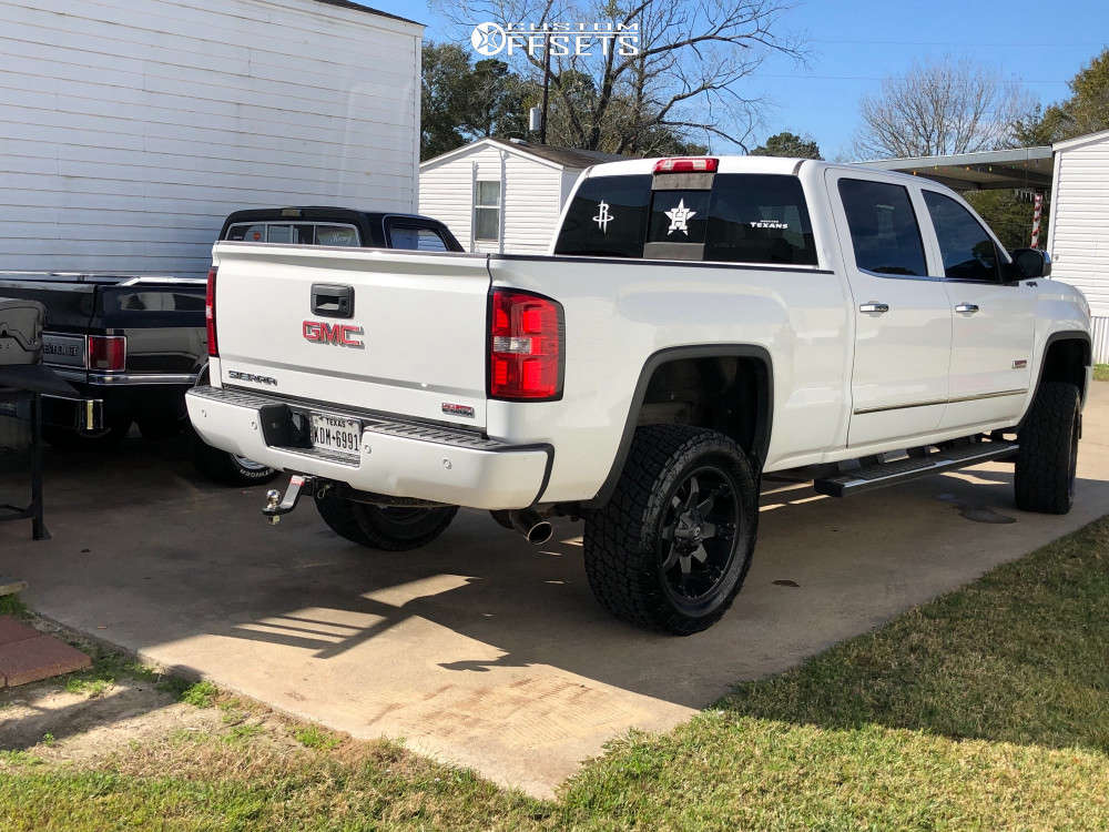 2014 GMC Sierra 1500 with 20x9 -12 Fuel Octane and 33/12.5R20 Nitto ...