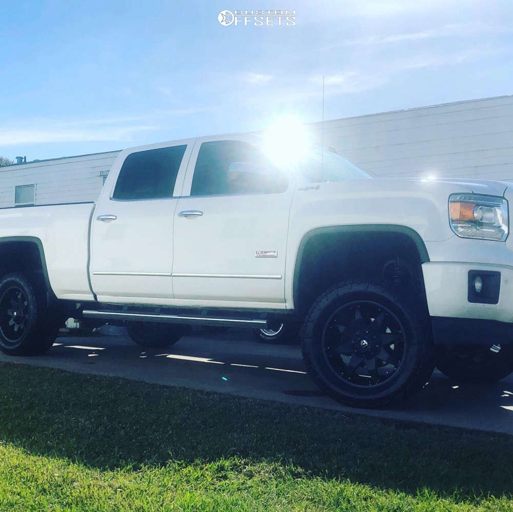 2014 GMC Sierra 1500 with 20x9 -12 Fuel Octane and 33/12.5R20 Nitto ...