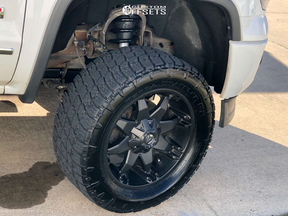 2014 GMC Sierra 1500 with 20x9 -12 Fuel Octane and 33/12.5R20 Nitto ...