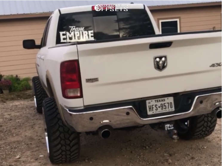 2011 Dodge Ram 1500 with 24x14 -76 RBP Atomic and 35/12.5R24 AMP ...