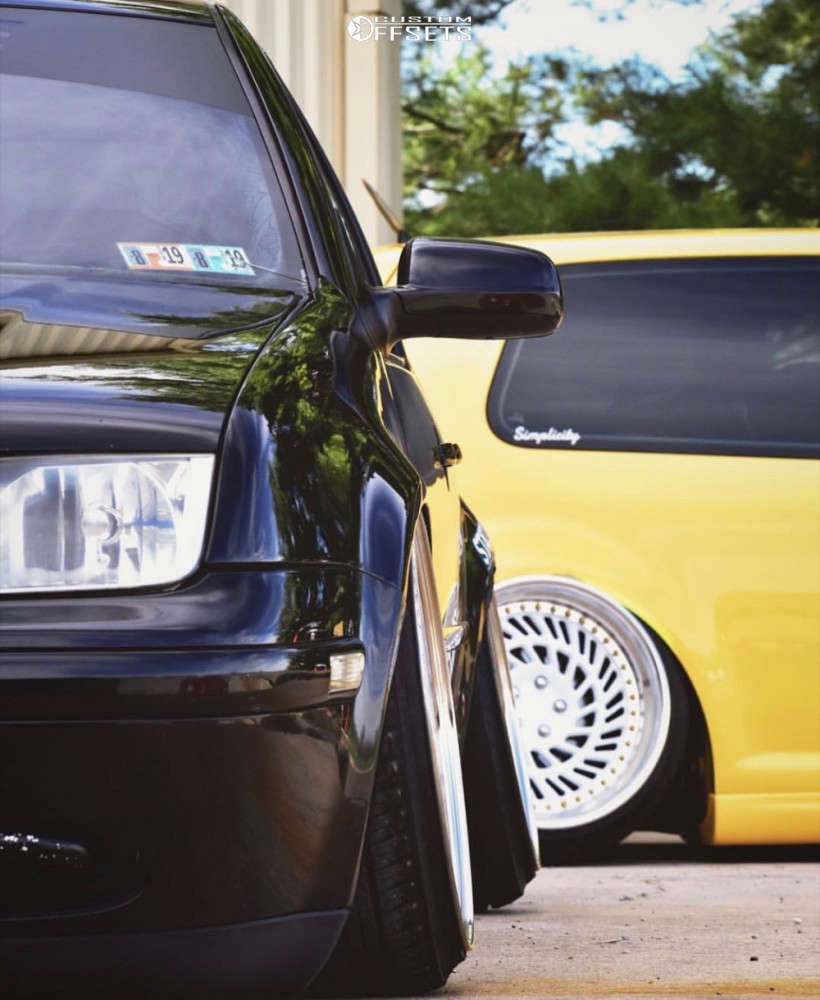 2002 Volkswagen Jetta Wheel Offset Tucked Coilovers | 854663 | Custom ...