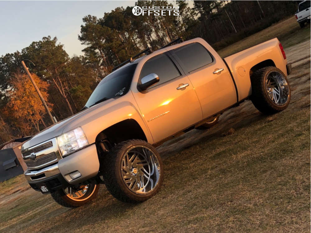 2009 Chevrolet Silverado 1500 with 26x14 -76 Hardcore Offroad Hc11 and ...
