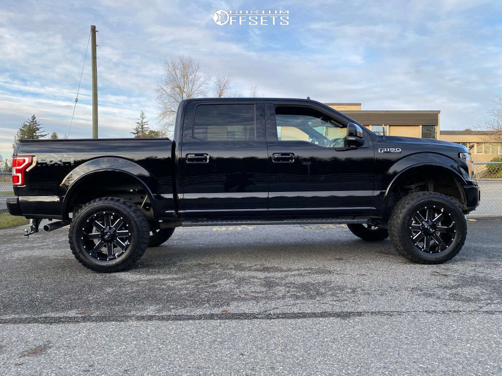 2018 Ford F-150 with 20x10 -19 Alloy Ion Style 141 and 35/12.5R20 Royal ...