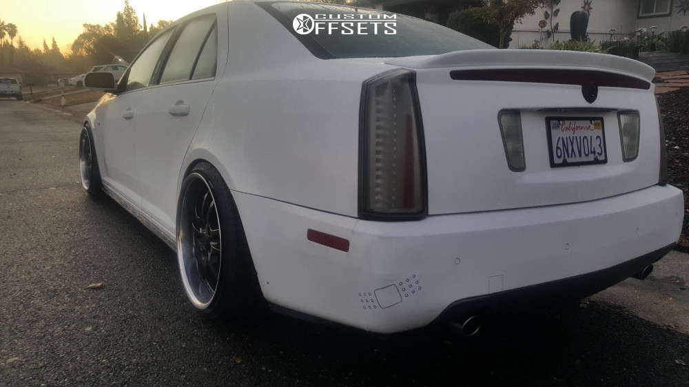 2006 Cadillac STS with 20x10 35 MKW M73 and 225/35R20 Achilles Atr ...