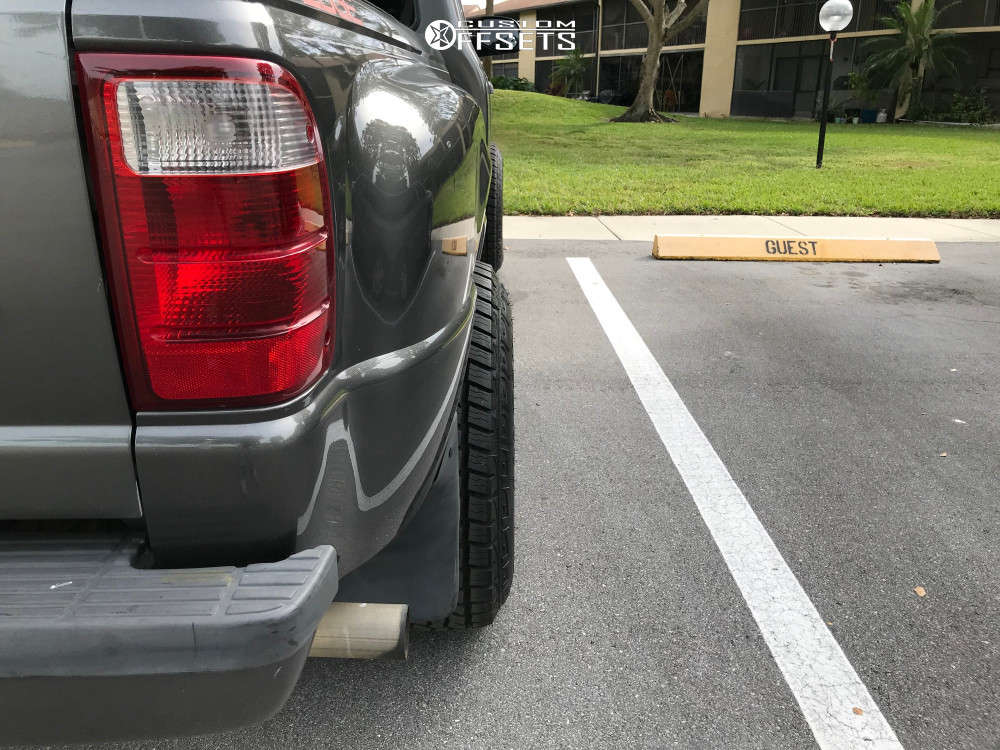 2004 Ford Ranger with 15x10 -44 Pro Comp 51 and 31/10.5R15 Ironman All ...
