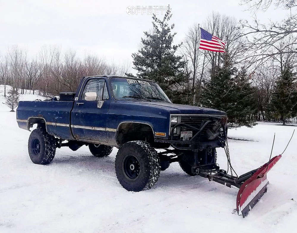 1984 GMC K2500 with 16x8 0 American Racing Baja and 315/75R16 Goodyear ...