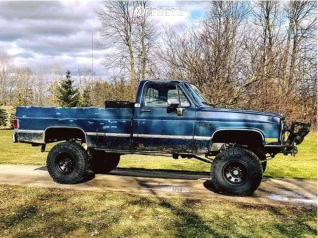 1984 GMC K2500 with 16x8 0 American Racing Baja and 315/75R16 Goodyear ...