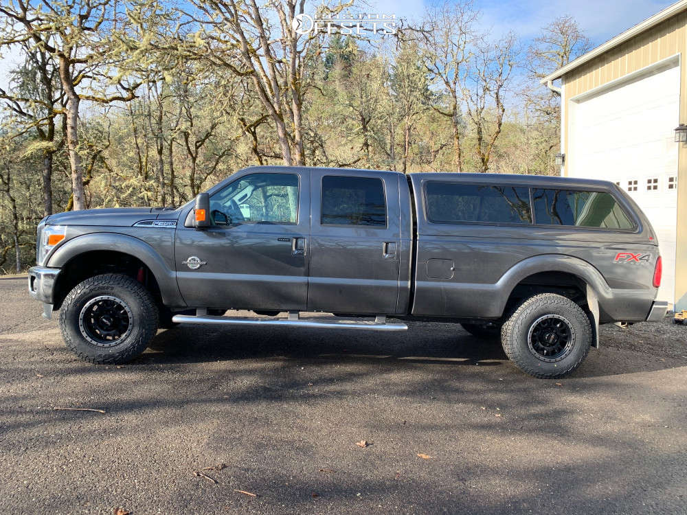 2016 Ford F-350 Super Duty with 18x9 12 Vision Invader and 285/75R18 ...