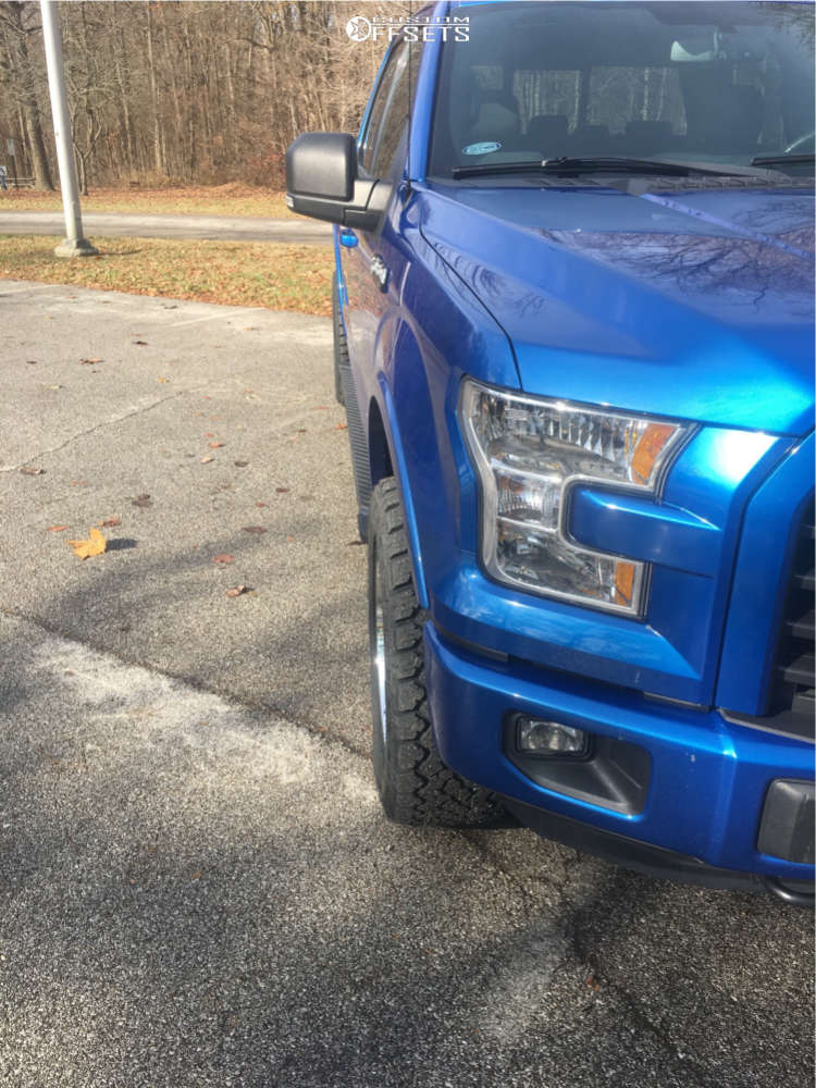 2016 Ford F-150 with 20x9 10 Hostile Exile and 275/55R20 General ...
