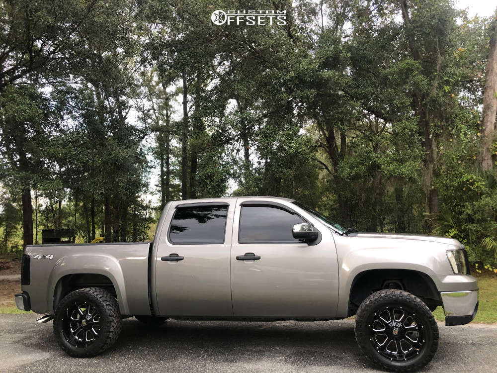 2008 GMC Sierra 1500 with 20x10 -24 XD Buck and 33/12.5R20 Falken ...