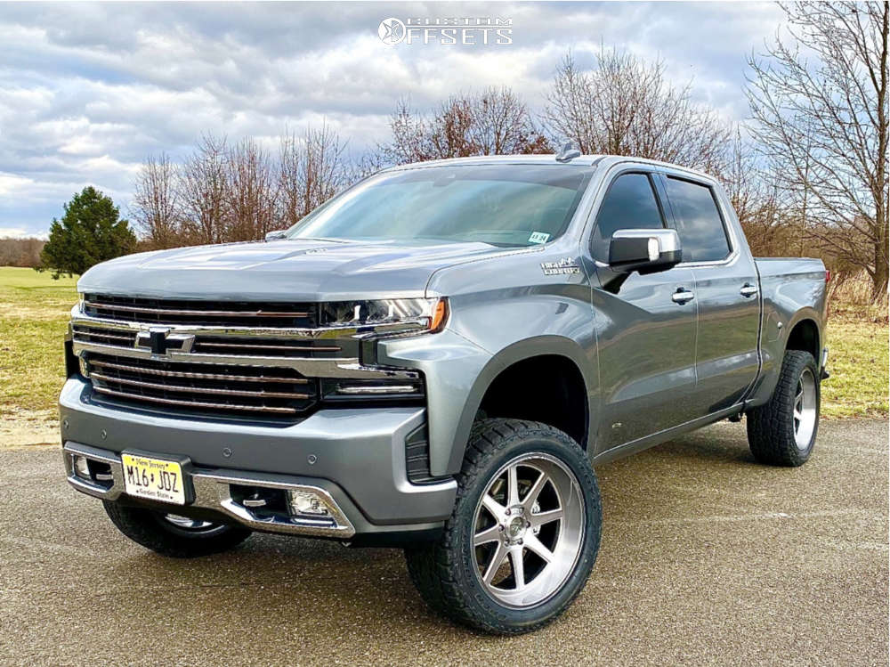 2019 Chevrolet Silverado 1500 with 22x10 -18 XD Xd844 and 33/12.5R22 ...
