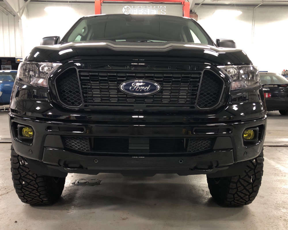 2020 Ford Ranger with 17x9 20 Fuel Hostage Iii and 285/70R17 Nitto ...