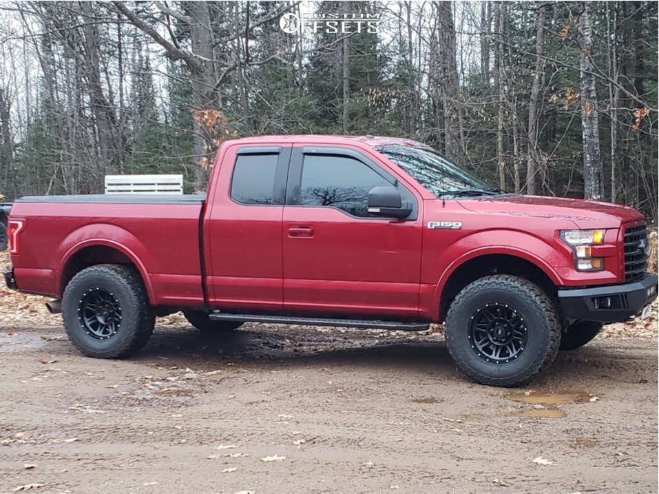 2015 Ford F-150 with 17x9 -6 Pro Comp Series 05 and 35/12.5R17 Mickey ...