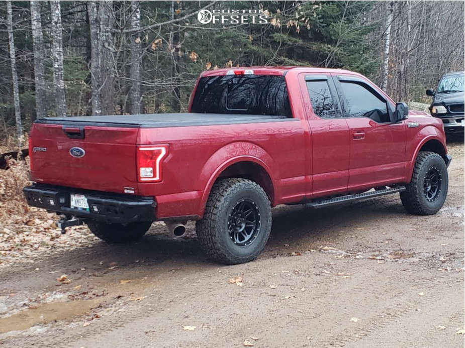 2015 Ford F-150 with 17x9 -6 Pro Comp Series 05 and 35/12.5R17 Mickey ...