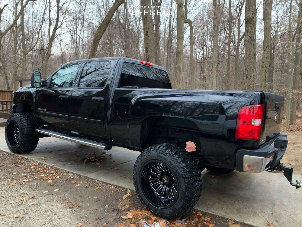 2013 Chevrolet Silverado 2500 HD with 22x14 -81 ARKON OFF-ROAD ...