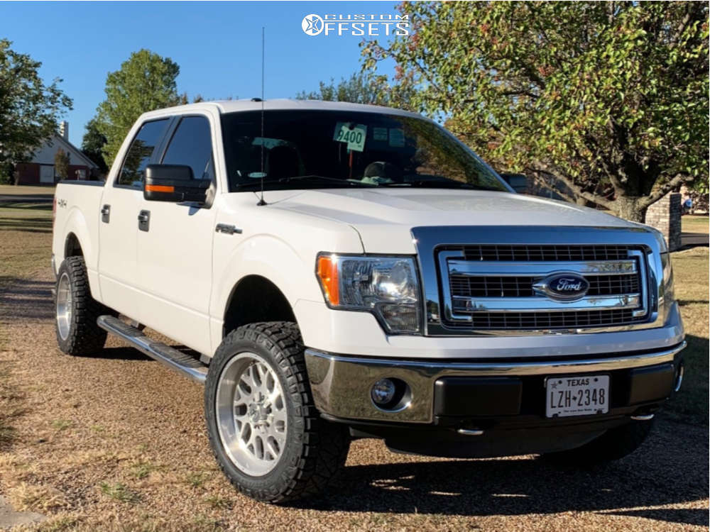 2013 Ford F-150 with 20x10 -12 XF Forged XFX-301 and 275/55R20 Nitto ...