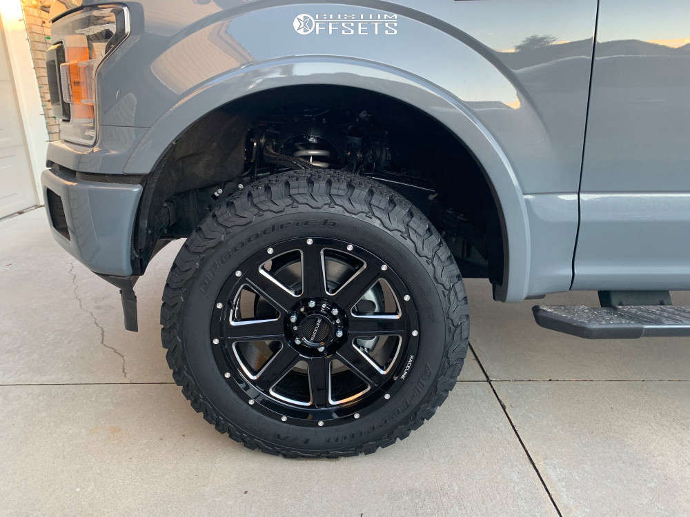 2019 Ford F-150 with 20x9 12 Raceline Hostage and 275/60R20 BFGoodrich ...