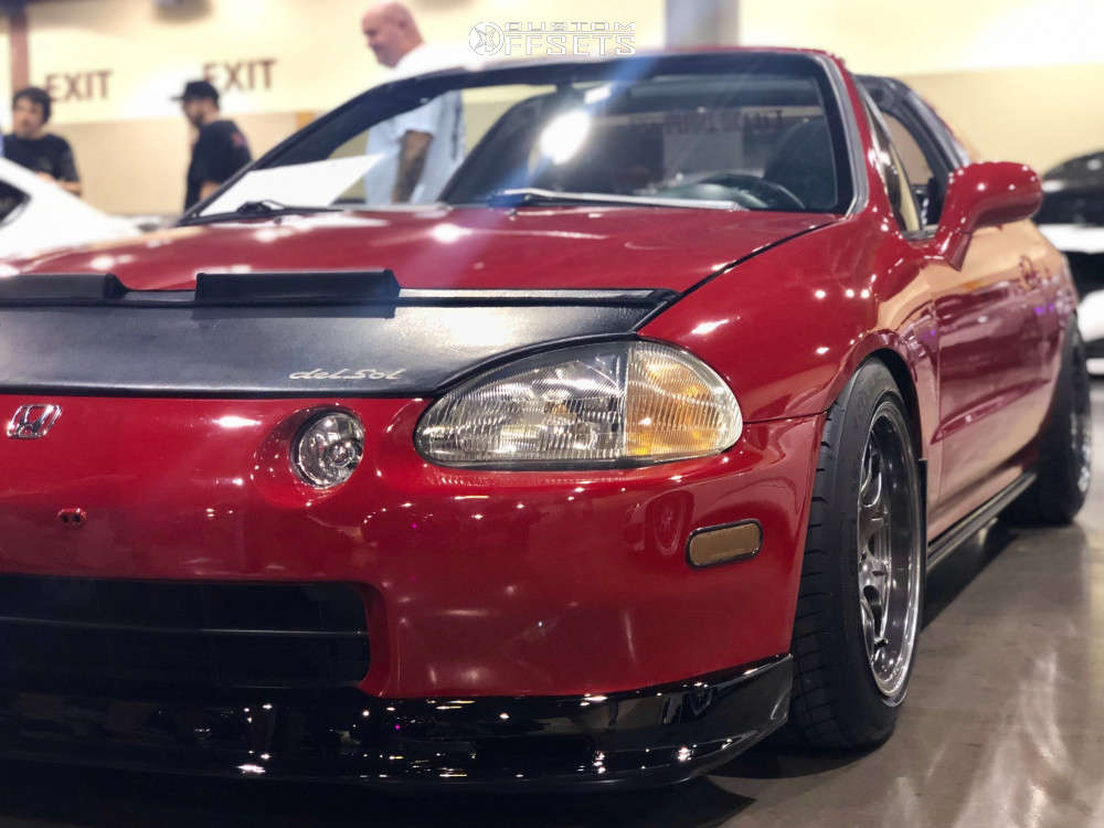 1993 Honda Civic Del Sol with 15x9 36 949 Racing 6UL and 205/50R15 ...