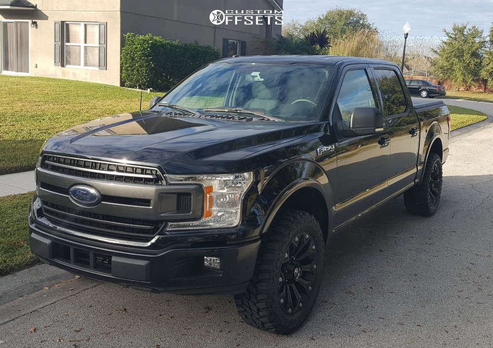 2018 Ford F-150 with 20x9 12 XF Offroad Xf-212 and 295/55R20 ...