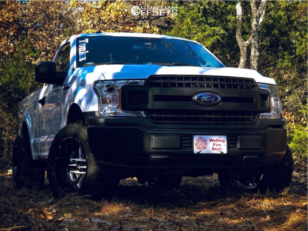 2018 Ford F-150 with 20x12 -43 Fuel Flow and 285/55R20 Radar Renegade R ...