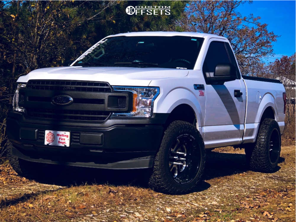 2018 Ford F-150 with 20x12 -43 Fuel Flow and 285/55R20 Radar Renegade R ...