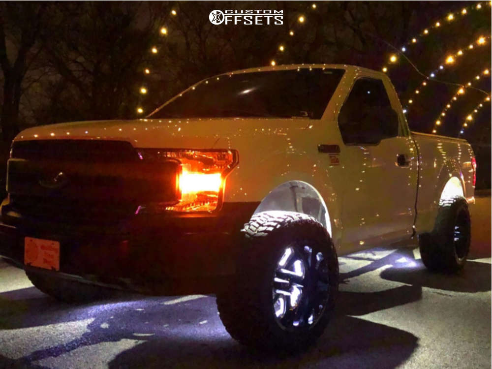 2018 Ford F-150 with 20x12 -43 Fuel Flow and 285/55R20 Radar Renegade R ...