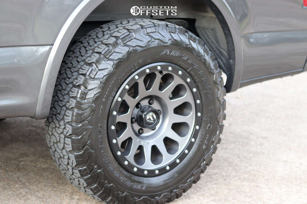 2018 Ford F-150 with 18x9 1 Fuel Vector and 275/70R18 BFGoodrich All ...