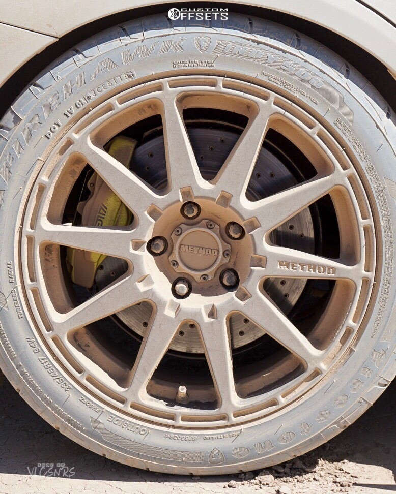 2018 Subaru WRX STI with 17x8 42 Method Mr501 and 235/45R17 Firestone ...