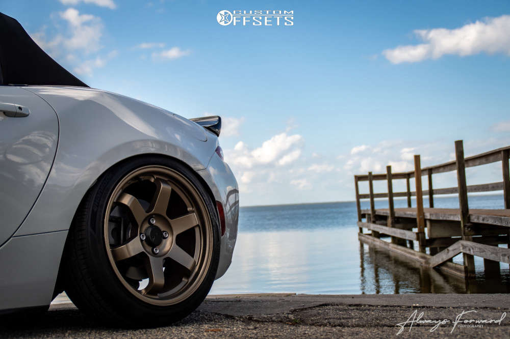 2017 Mazda MX-5 Miata with 17x8 35 AVID1 AV6 and 225/45R17 Hankook ...