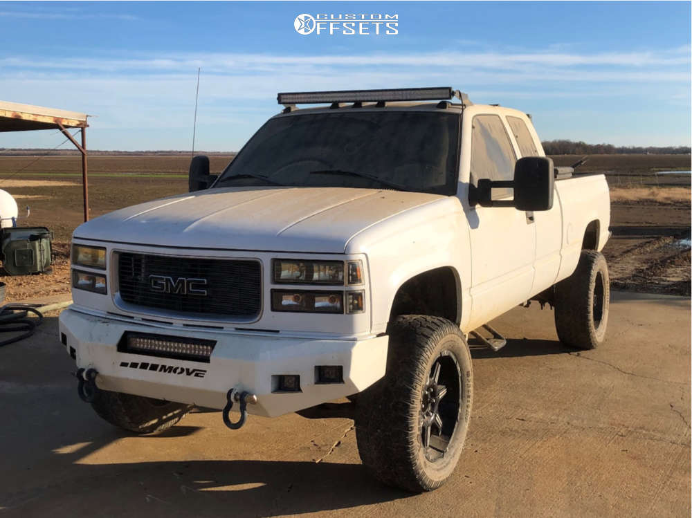 1998 GMC K1500 with 20x9 0 Pro Comp Series 51 and 35/12.5R20 Pro Comp ...